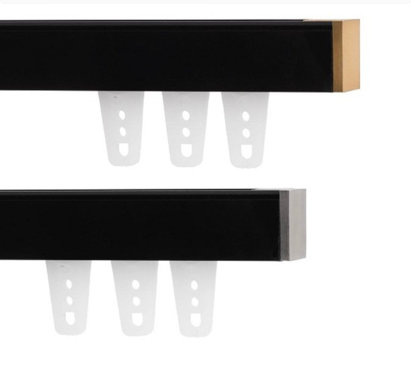 Slimline Channel Rods for Ripple Fold and Pleated Drapery. Modern Ripp ...