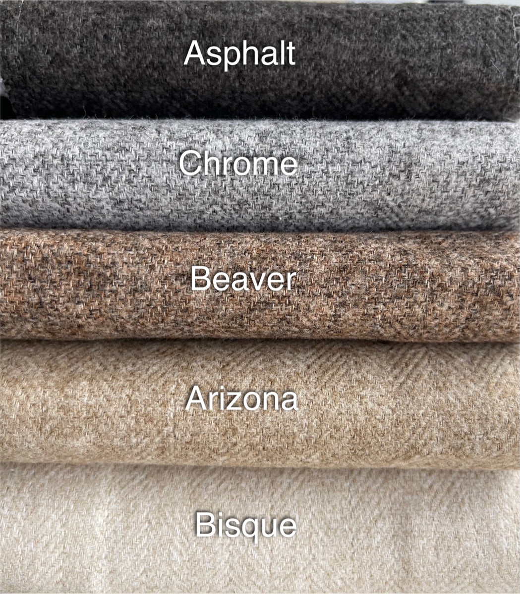 Herringbone Tweed Texture Designer blackout thermal drapery panels ...